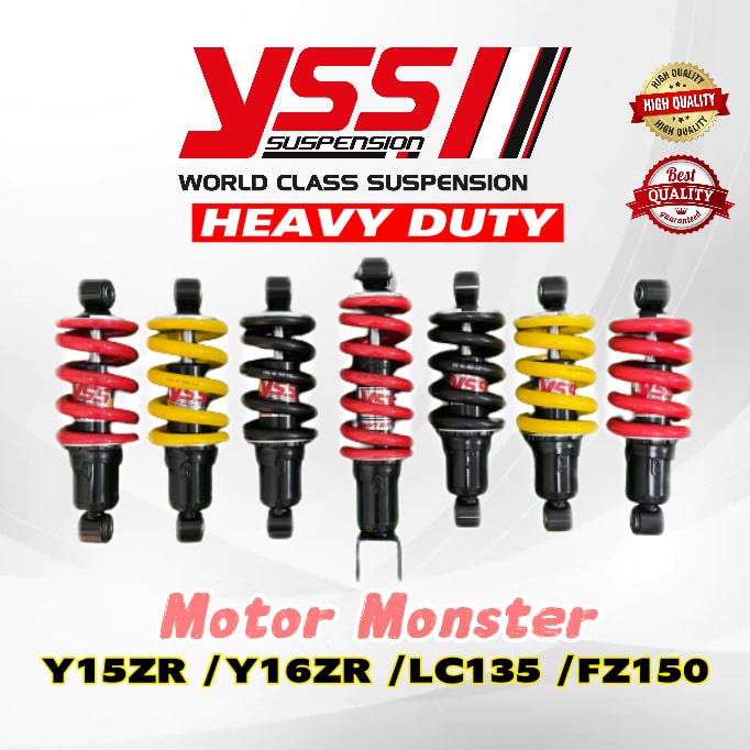 YSS MONOSHOCK HEAVY DUTY 💯ORIGINAL - Y16ZR /Y15ZR /LC135 /FZ150 /RS150 ...