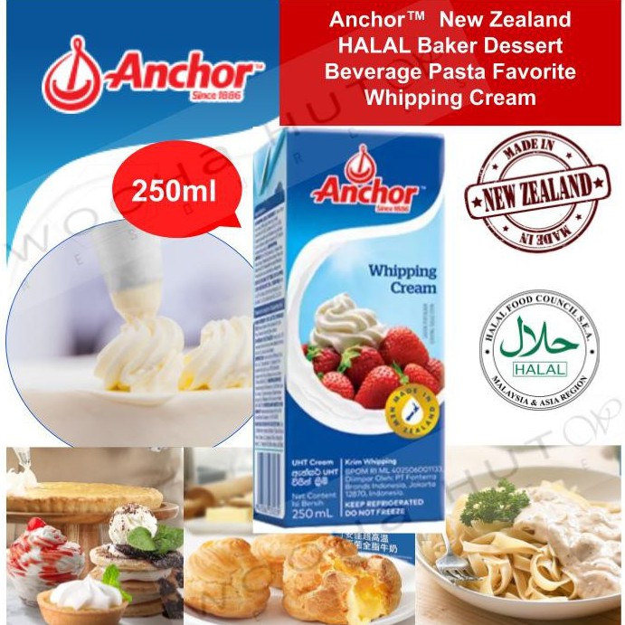 Anchor™️ New Zealand Baker Dessert Beverage Pasta Favorite Whipping ...