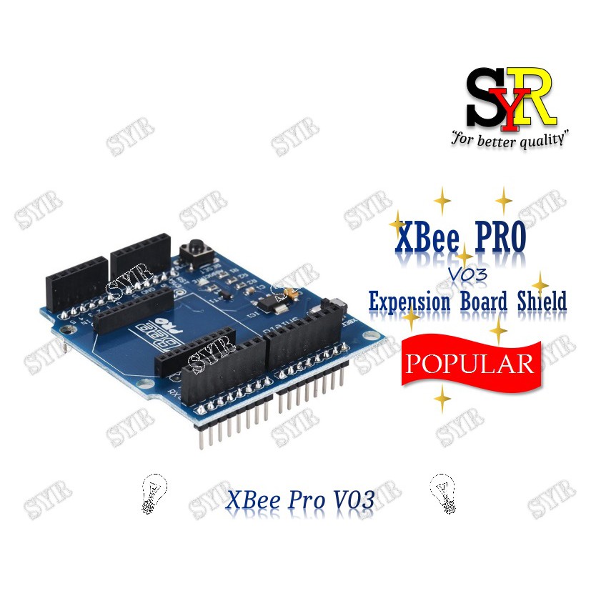 XBee PRO XBee Shield expansion card V03 Bluetooth Arduino mdl (PR1027C) | Shopee Malaysia