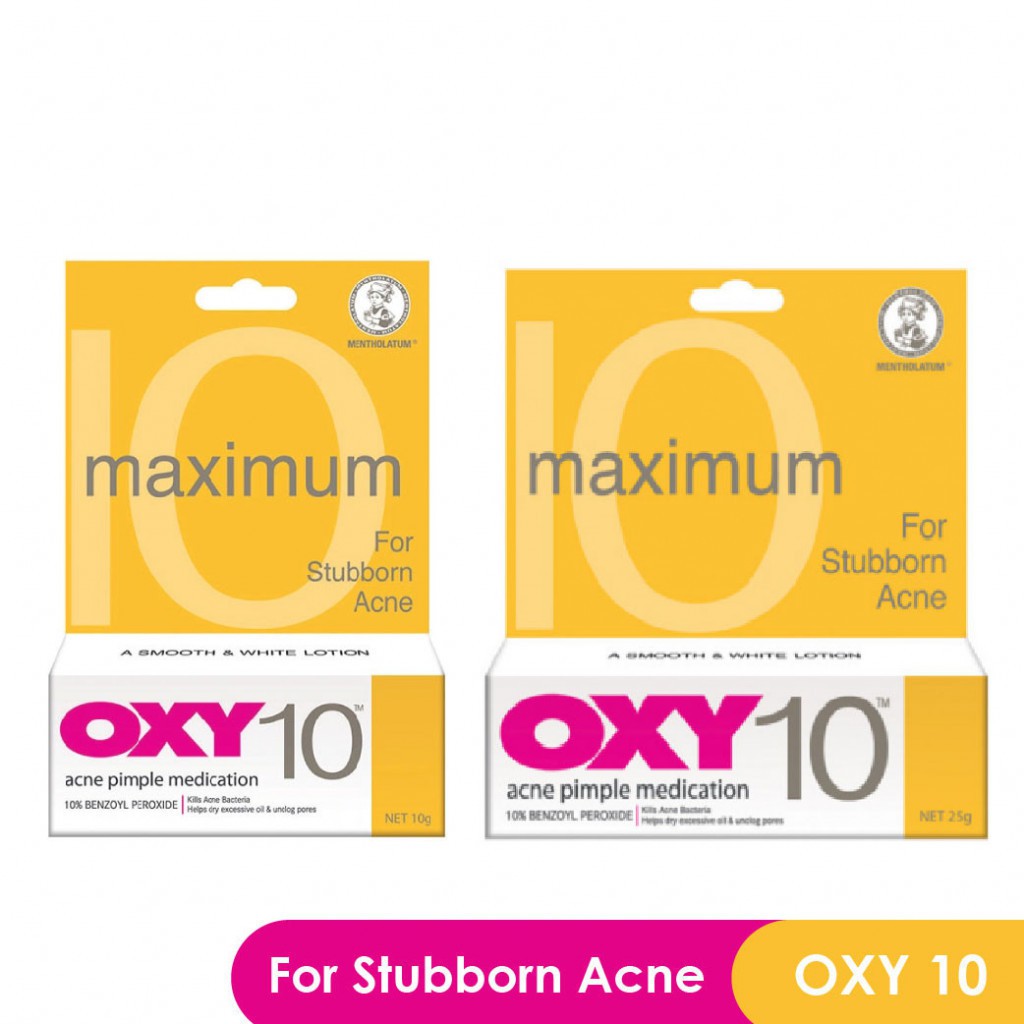 Oxy 10 Acne Pimple Medication (10g / 25g) | Shopee Malaysia