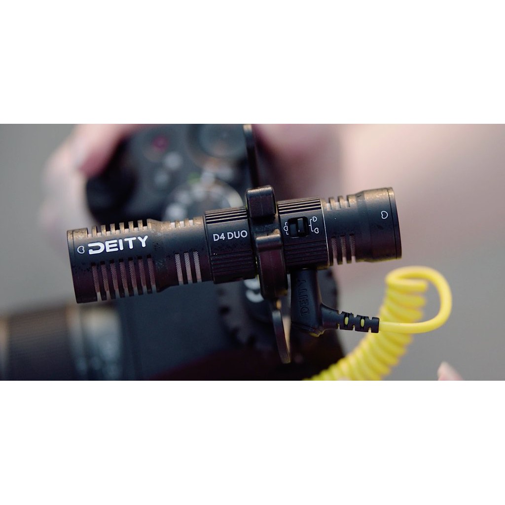 Deity Microphones V-Mic D4 DUO Dual head Dual Capsule Micro Camera ...