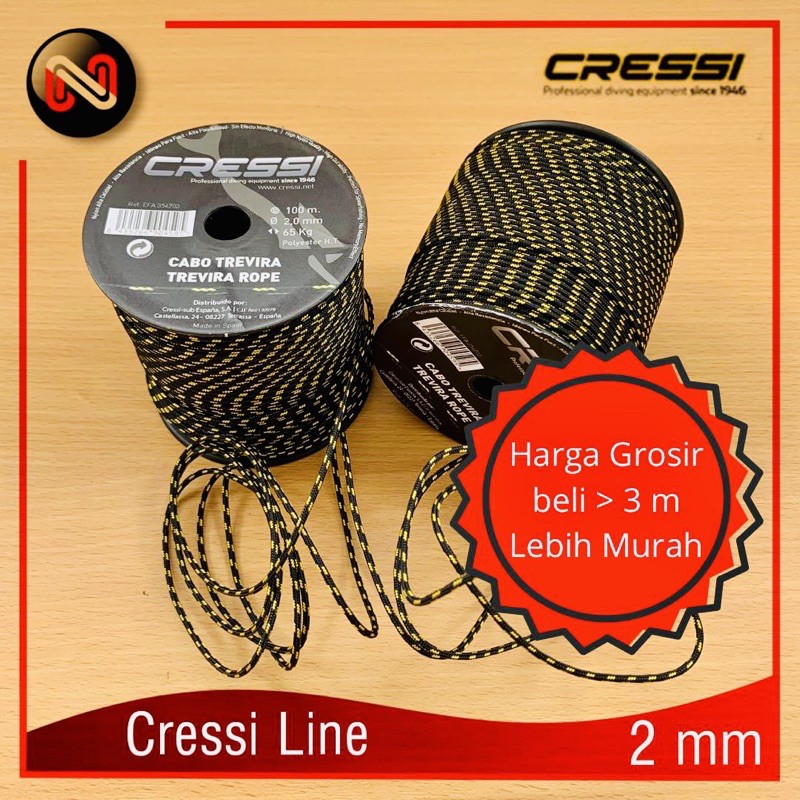 Cressi speargun rope 2 mm Line speargun Cresi 2 mm Cressi Trevira Cresi ...