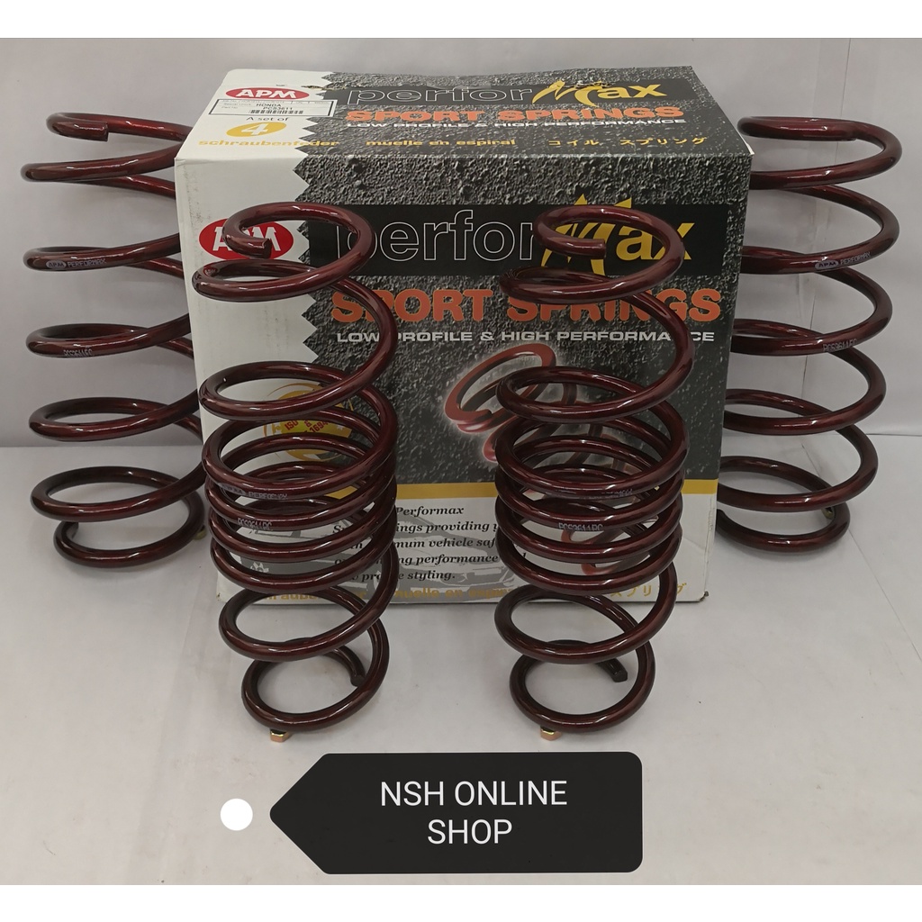 APM PERFORMAX Sport Coil Spring for Honda HRV T7A 2015-2020 Year (1Set ...