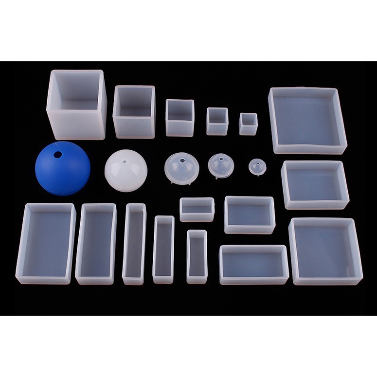 Rectangle Specimen Spesimen Silicone Mold for Epoxy Resin Crystal Clear ...