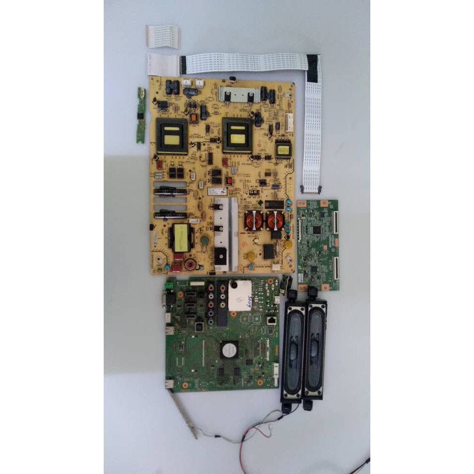 (334) Sony KDL-46EX520 Mainboard, Powerboard, Tcon, Tcon Ribbon, LVDS ...