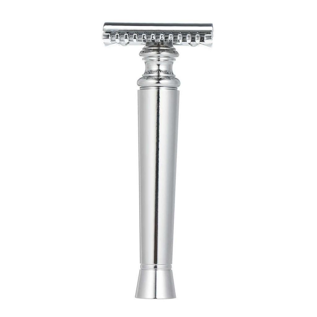 Double-edged Safety Razor Stainless Steel Manual Shaving Razor Long ...