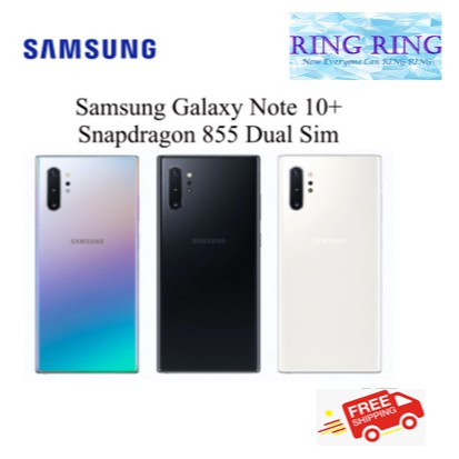 [READY STOCK] Samsung Galaxy Note 10+ Plus Dual SIM Glow/Black/White ...