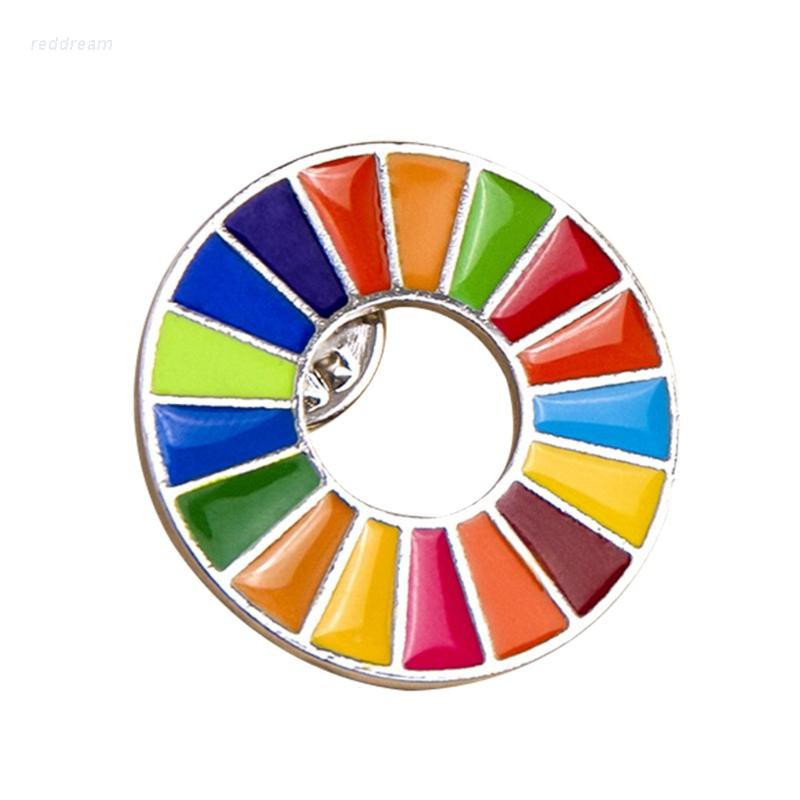 REDD The Sustainable Development Goals Brooch United Nations SDGs ...