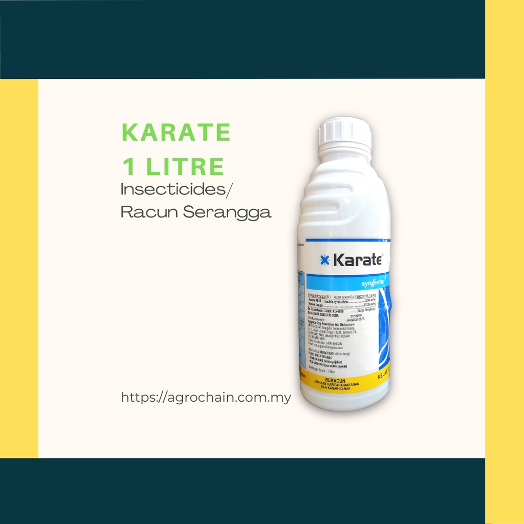 SYNGENTA - KARATE - 1 LITRE (RACUN SERANGGA/杀虫剂/INSECTICIDE) | Shopee Malaysia
