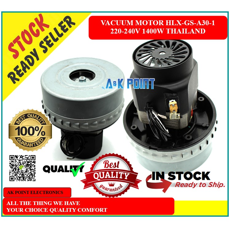 VACUUM MOTOR HLX-GS-A30-1 220-240V 1400W THAILAND | Shopee Malaysia