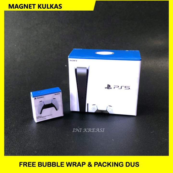 Miniature MAGNET Paste Refrigerator Box PS5 & DUAL SENSE | Shopee Malaysia
