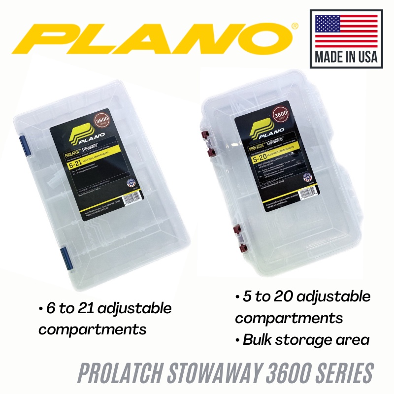 Plano Prolatch Stowaway 3600 Tackle Box Series | Shopee Malaysia