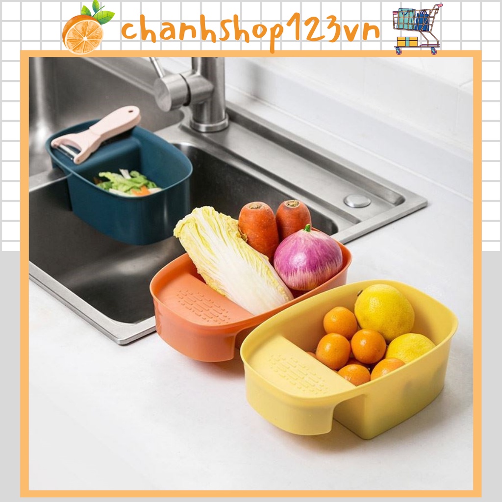 Sink filter tray, plastic dish rag tray, oval multi-purpose soap shelf ...