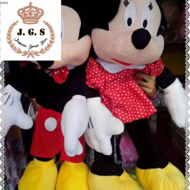 Mickey minnie mouse jumbo doll | Shopee Malaysia