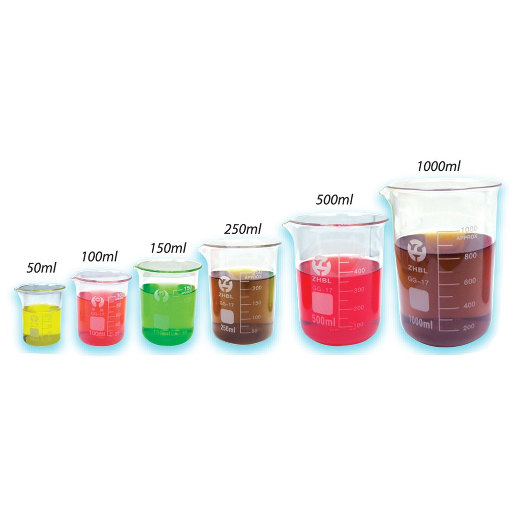 Bikar Kaca (Glass Beakers) - 1000ml | Shopee Malaysia