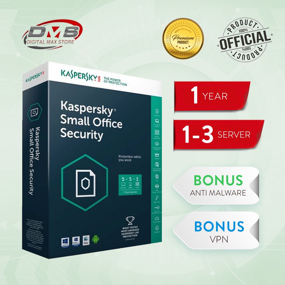 Kaspersky Small Office Security | Genuine Antivirus For Windows Server ...