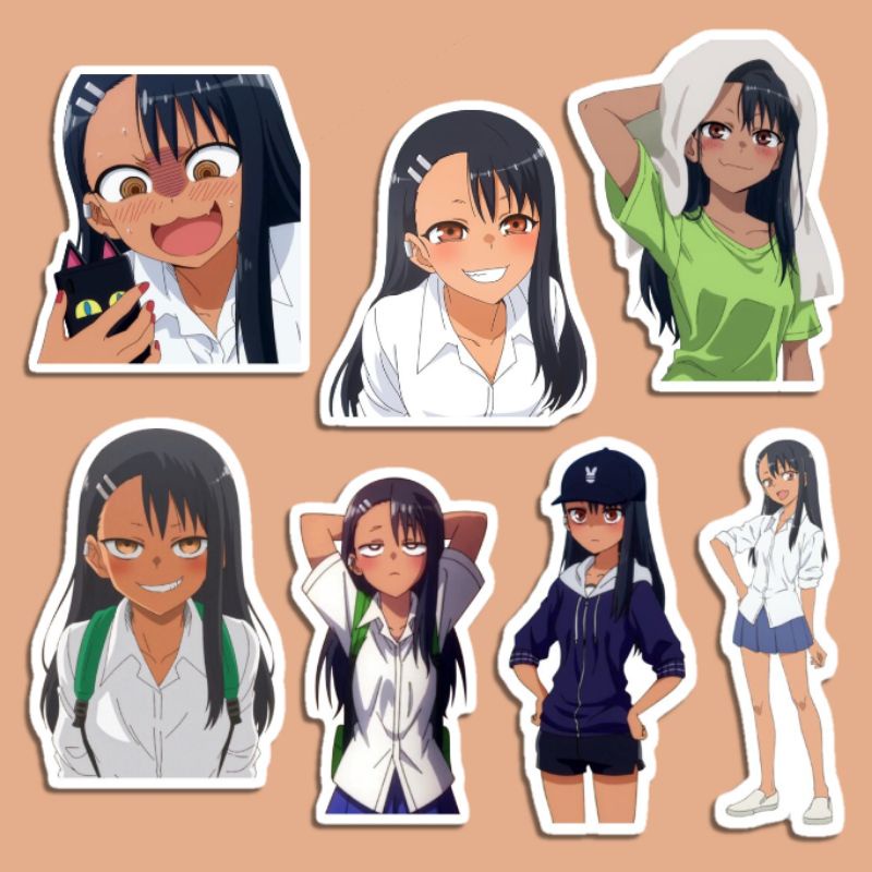 Sticker Anime nagatoro san Sticker nagatoro Antem play with me miss ...