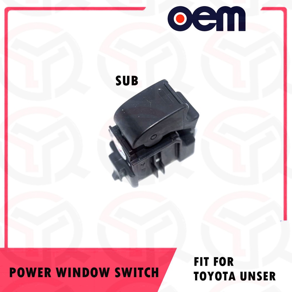 TOYOTA UNSER KF80 POWER WINDOW SWITCH (SINGLE / SUB) | Shopee Malaysia