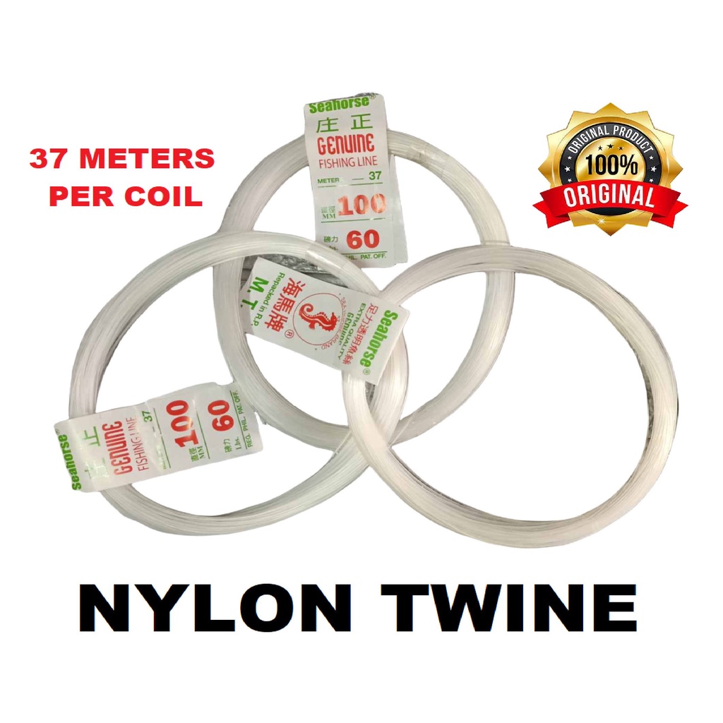 NYLON STRING TANSI NYLON FISHING LINE 37 METERS PER ROLL | Shopee Malaysia