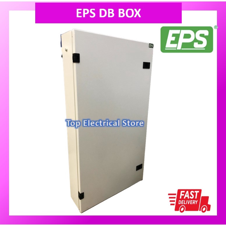 EPS EM4M EM-4M (4 ROW 53 WAYS + MCCB) METAL CLAD ENCLOSURE DB BOX MCB ...