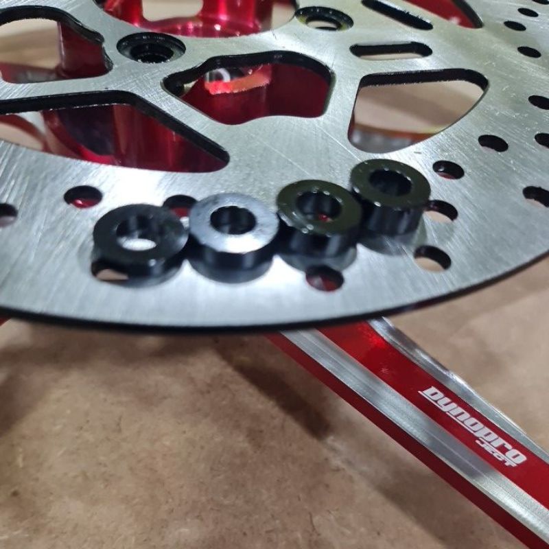 Disc Spacer Bush Yamaha Honda Modify Caliper Sesuai Semua motor pakai ...