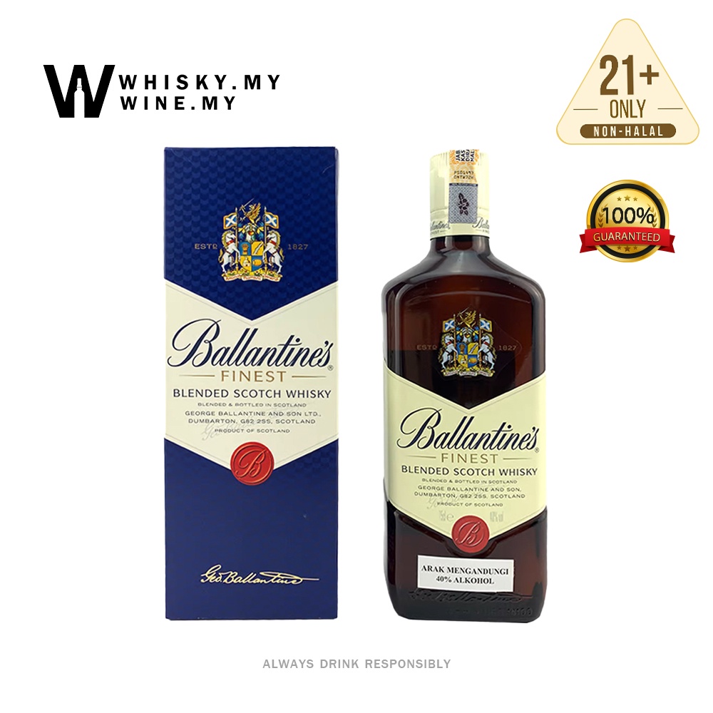 BALLANTINE’S Finest Blended Scotch Whisky (700ml) | Shopee Malaysia