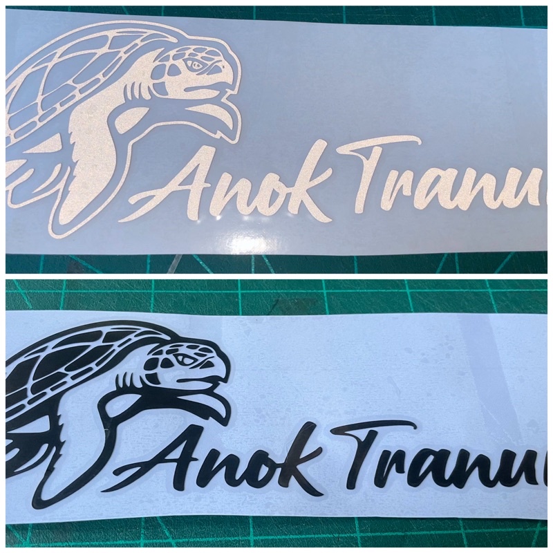 Sticker Penyu (Anok Tranung) | Shopee Malaysia