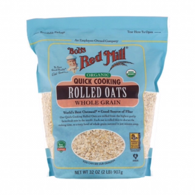 [READY STOCK] Bob’s Red Mill, Organic Quick Cooking Rolled Oats, Whole ...