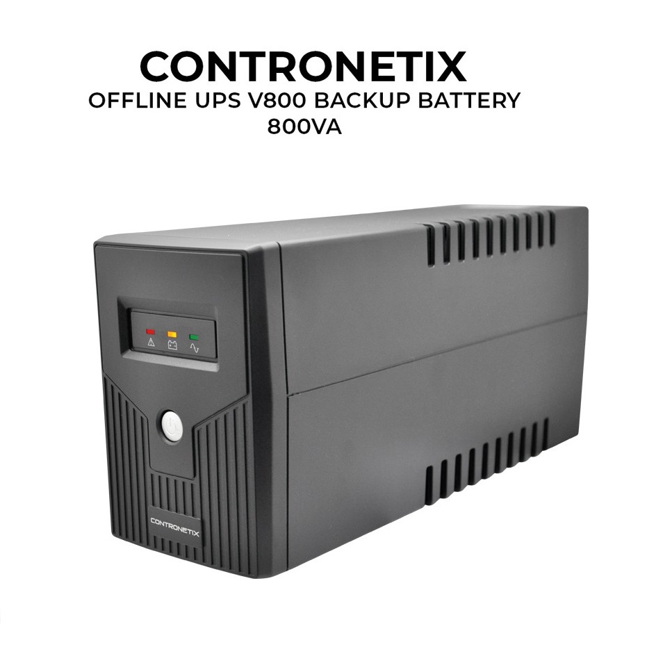 Contronetix Offline UPS Backup Battery V800 (800va) | Shopee Malaysia