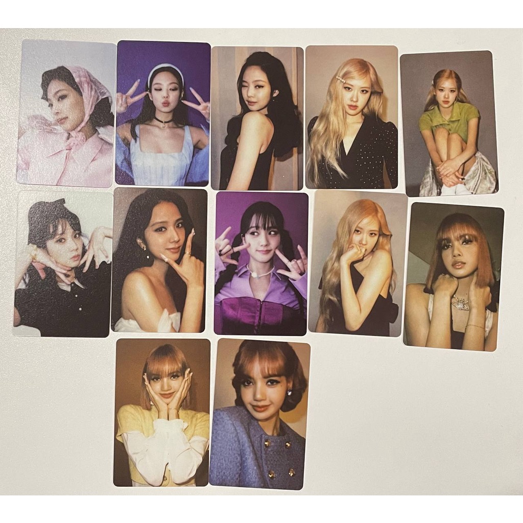 BLACKPINK 2022 Welcoming Collection Photocard [JISOO JENNIE ROSE LISA] | Shopee Malaysia