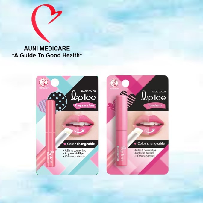 MENTHOLATUM Lipice Magic Color (Fragrance Free / Strawberry) | Shopee ...