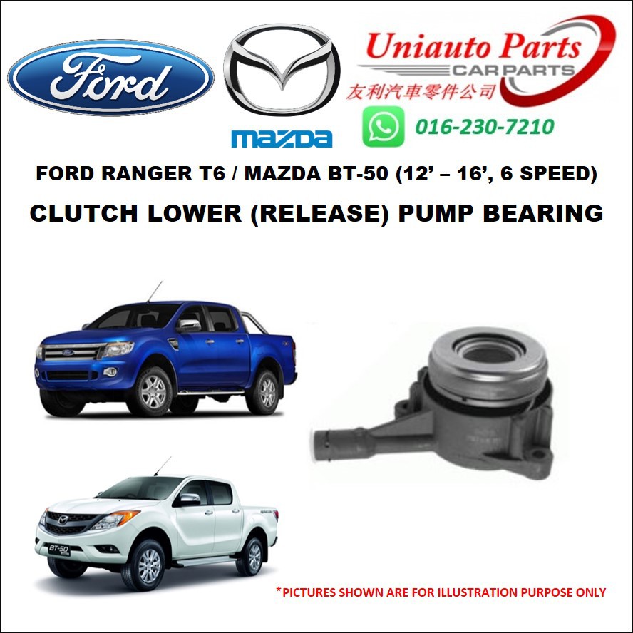 FORD RANGER T6 / MAZDA BT-50 ('12 - '16, 6 SPEED) CLUTCH LOWER (RELEASE ...