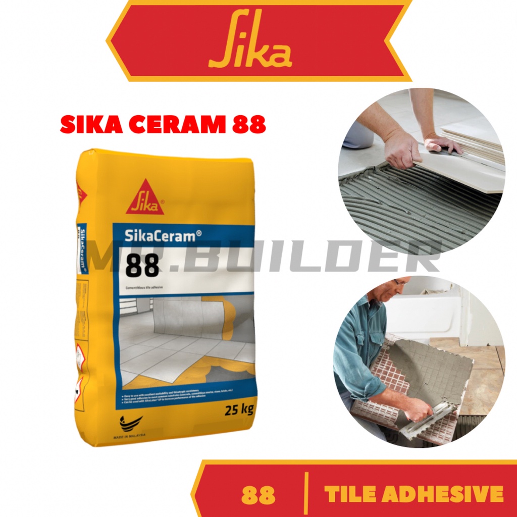 SIKA Crema 88 (25KG) Cement Gum Simen Gam Mosaic Ceramic Tiles ...