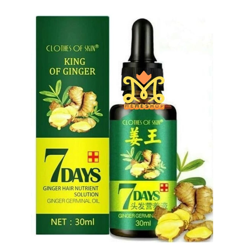 姜王KING OF GINGER 7 Days Hair Loss Treatment Ginger Hair Care Growth ...