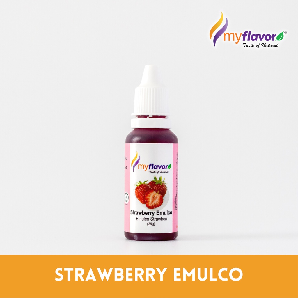 STRAWBERRY EMULCO - FOOD FLAVOUR | Shopee Malaysia