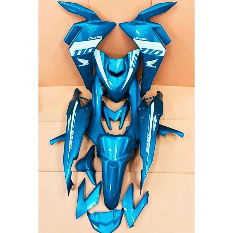 coverset motor honda Dash 110 ( V1 V2 V3 ) dan dash 125 ( V4 ) | Shopee ...