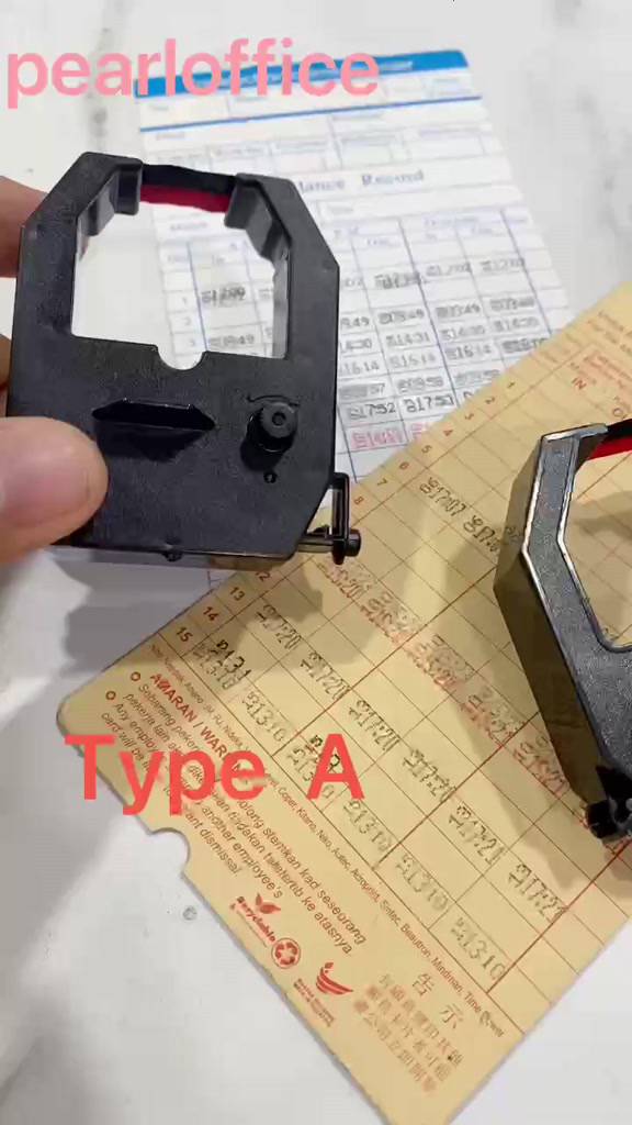 Time Recorder Ink Ribbon / Punch Card Machine Ink Ribbon ( PREMIUM ...