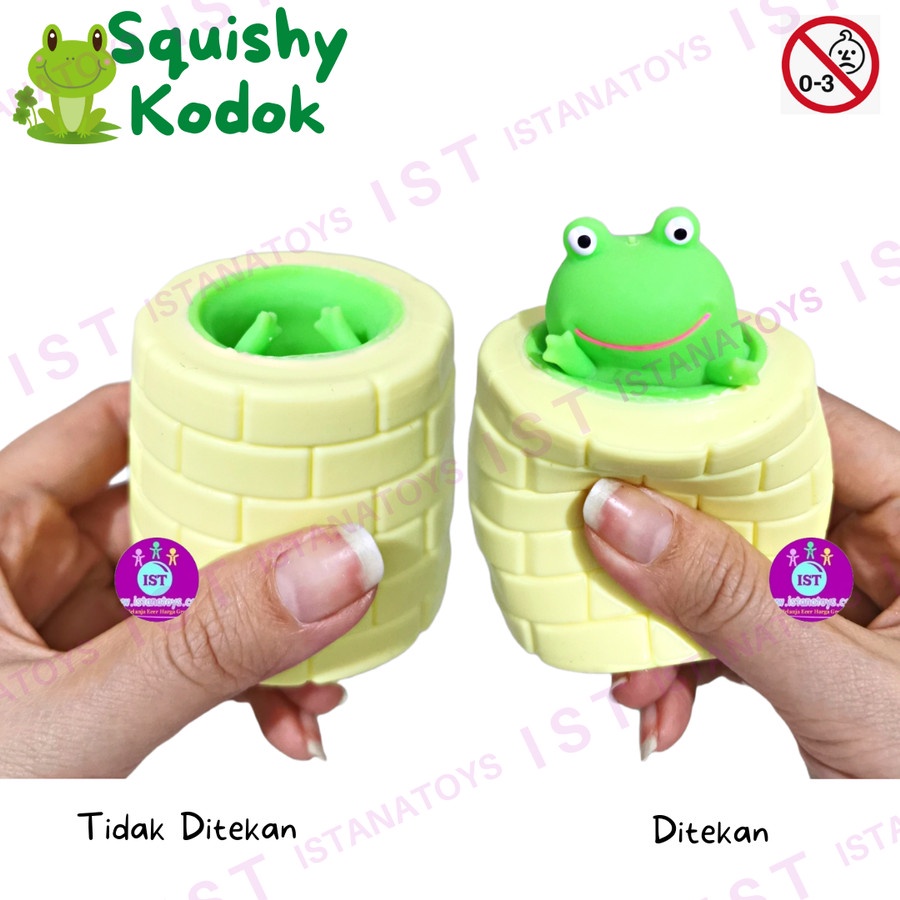 Hidden Frog Squishy Toy/Anti stress Squishy Frog Toy | Shopee Malaysia