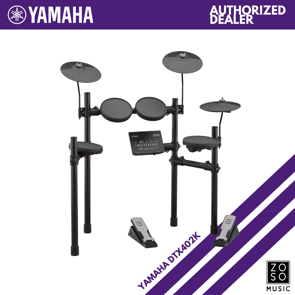 YAMAHA DTX SERIES DTX402K DIGITAL DRUMSET (YAMAHA/ DTX402K/ DIGITAL ...