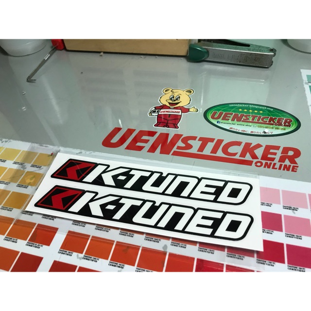 Sticker decal kereta K-TUNED | Shopee Malaysia
