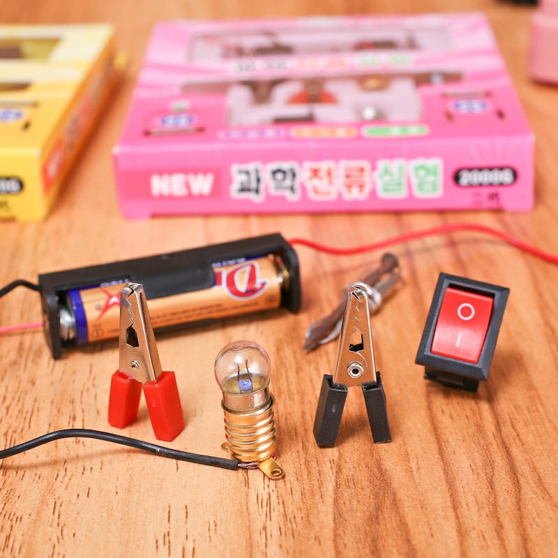 Kids Student School Light Bulb Electric Circuit Physics Science ...