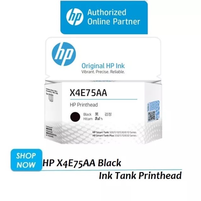 HP M0H51AA | X4E75AA Black Inktank Printhead [For HP Smart Tank ...