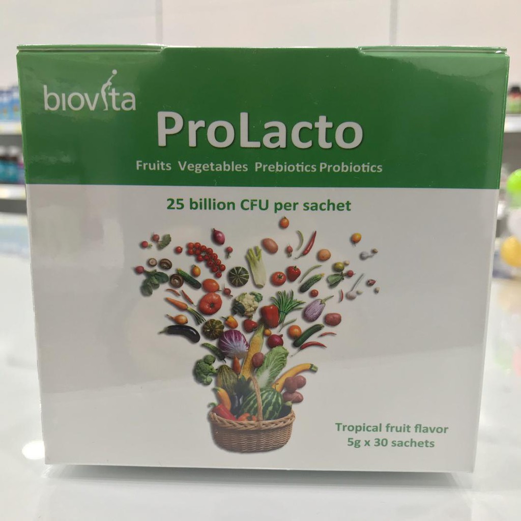 Biovita ProLacto Prebiotics Probiotics 5G x 30s | Shopee Malaysia