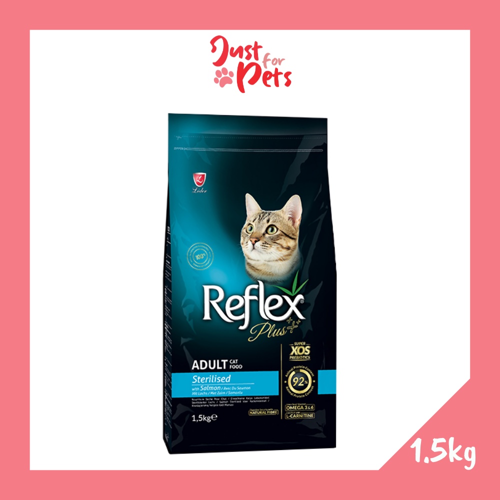 Reflex Plus 1.5kg Dry Cat Food (Kitten / Chicken / Salmon / Hairball ...