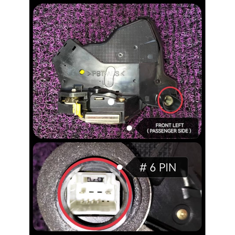 Toyota Estima Previa ACR50 ALPHARD ANH10 Door Lock Actuator/ Door Inner ...