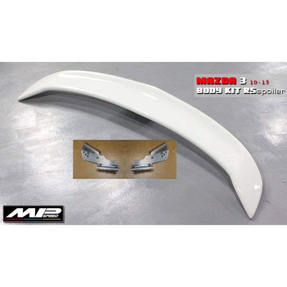Mazda 3 Sedan RS V2 style rear boot trunk top GT spoiler lip ducktail 2008 2009 2010 2011 2012 ...