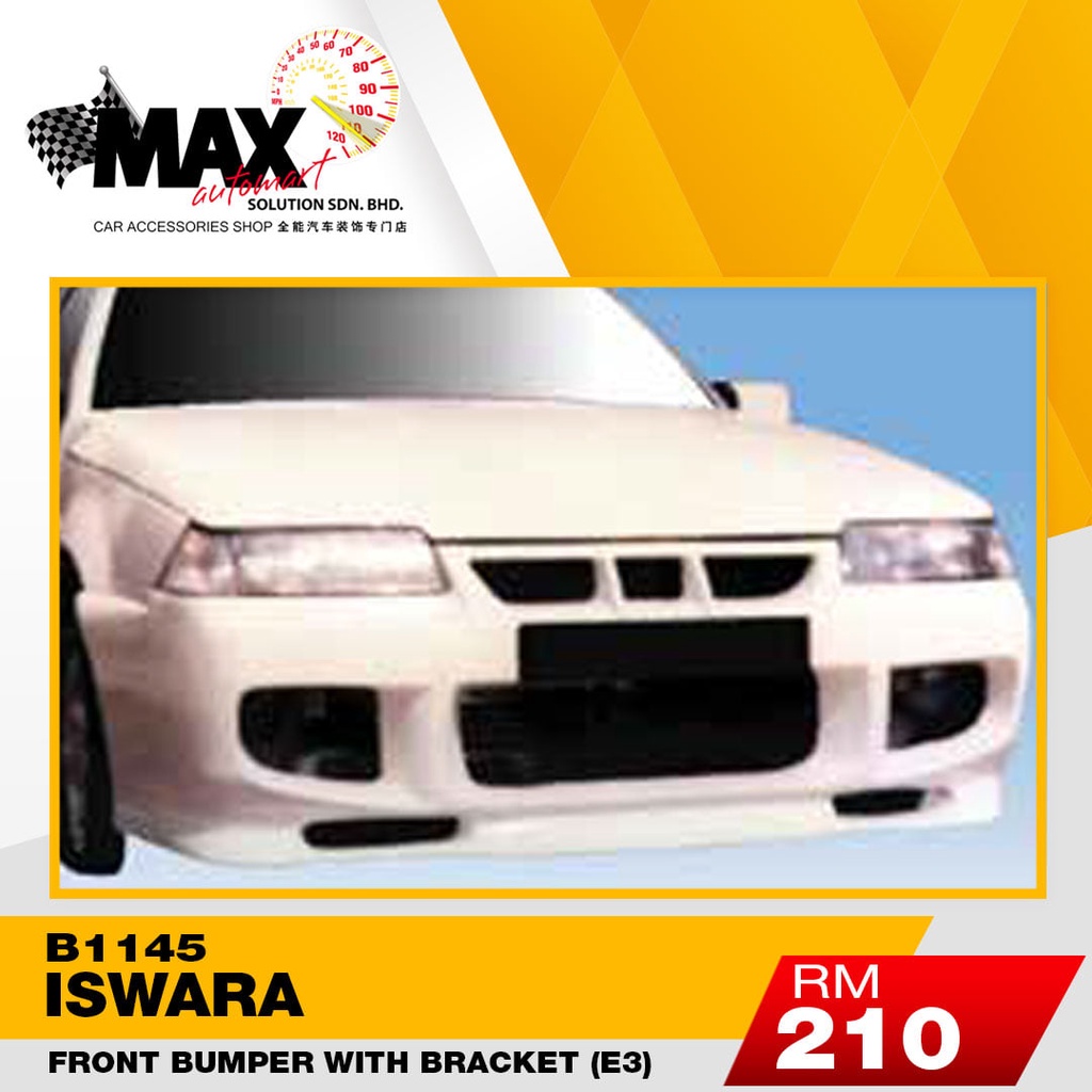 PROTON ISWARA B1145 FRONT BUMPER WITH BRACKET E3 | Shopee Malaysia