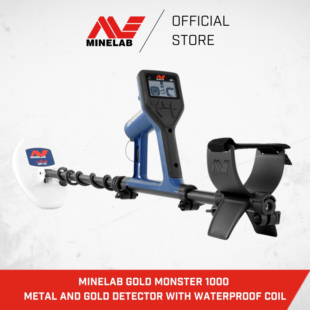 Minelab Gold Monster 1000 Metal and Gold Detector with Waterproof Coil | Shopee Malaysia