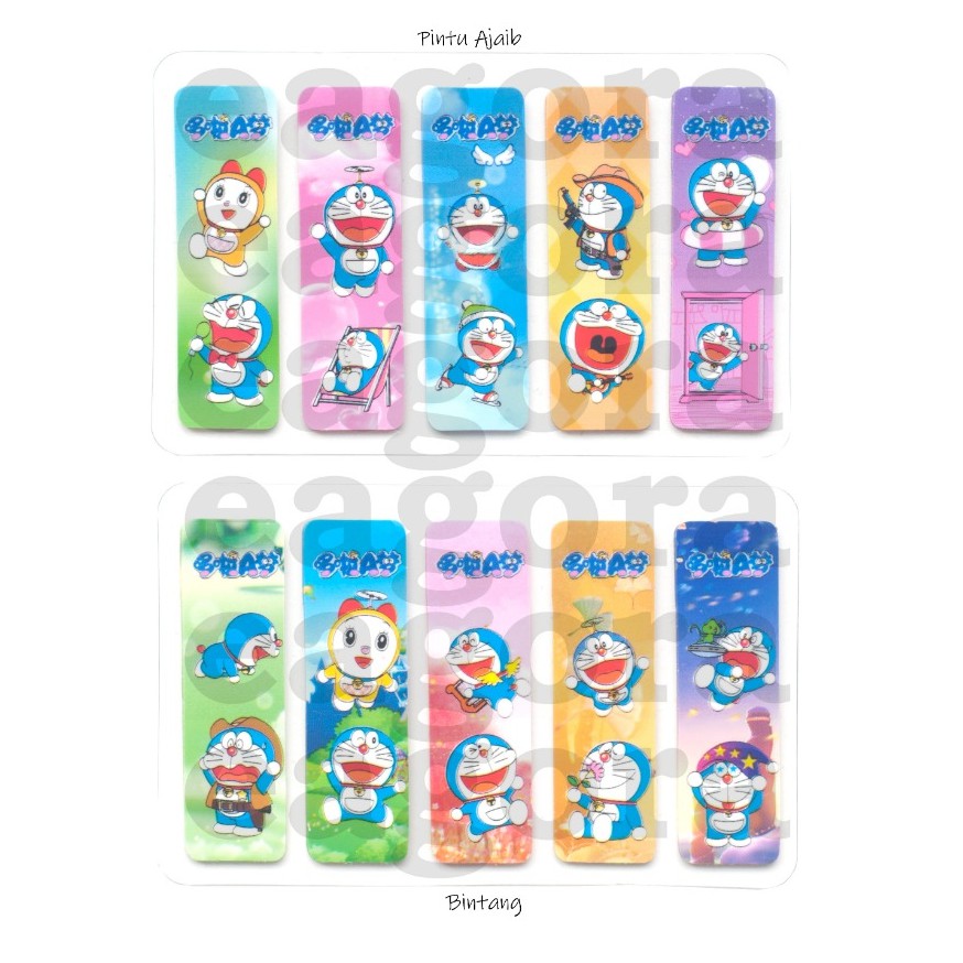 Sticky Notes Doraemon Cute Unique Plastic Memo Bookmark | Shopee Malaysia