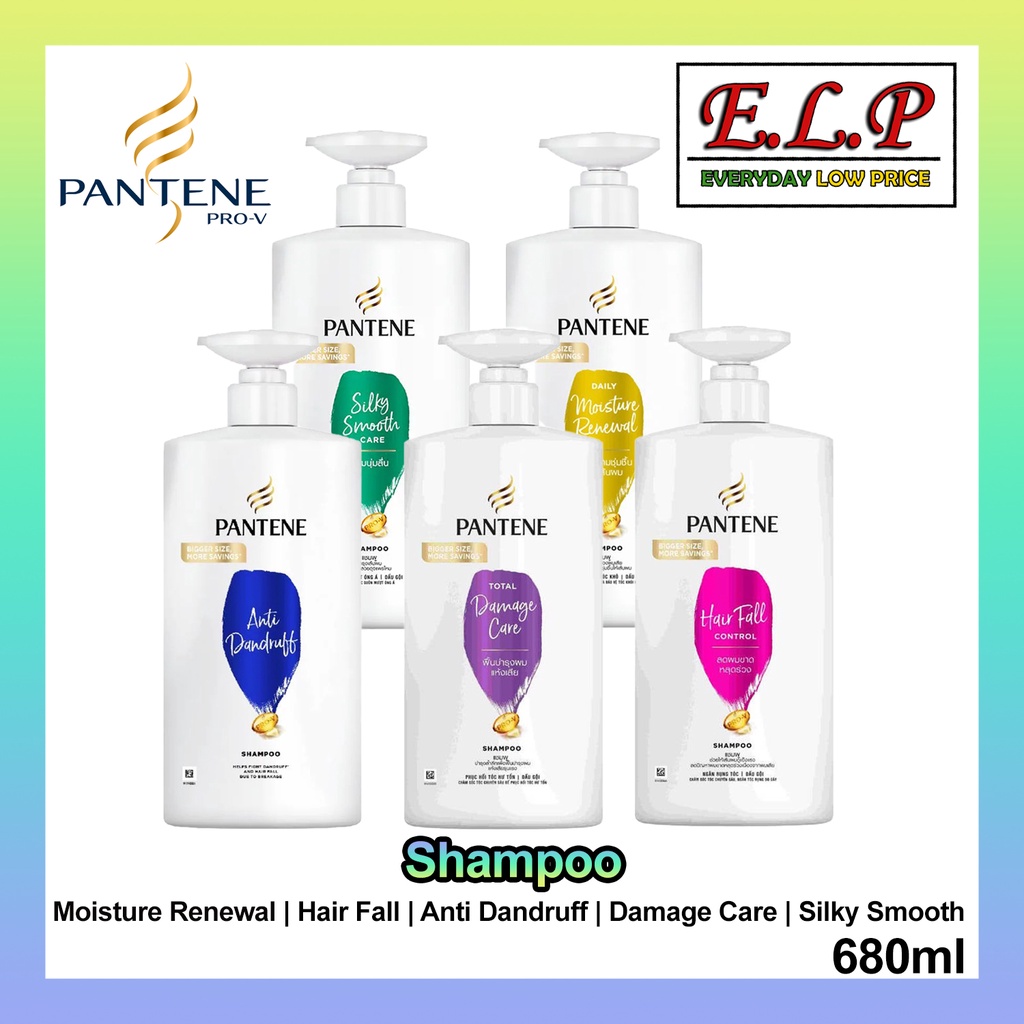 Pantene Shampoo 680ml | Shopee Malaysia